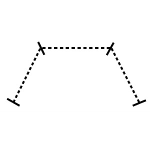 Displays2go Gridwall Panel for Art Work, Double Sided, Iron Build – Silver Finish (AD3PNL)