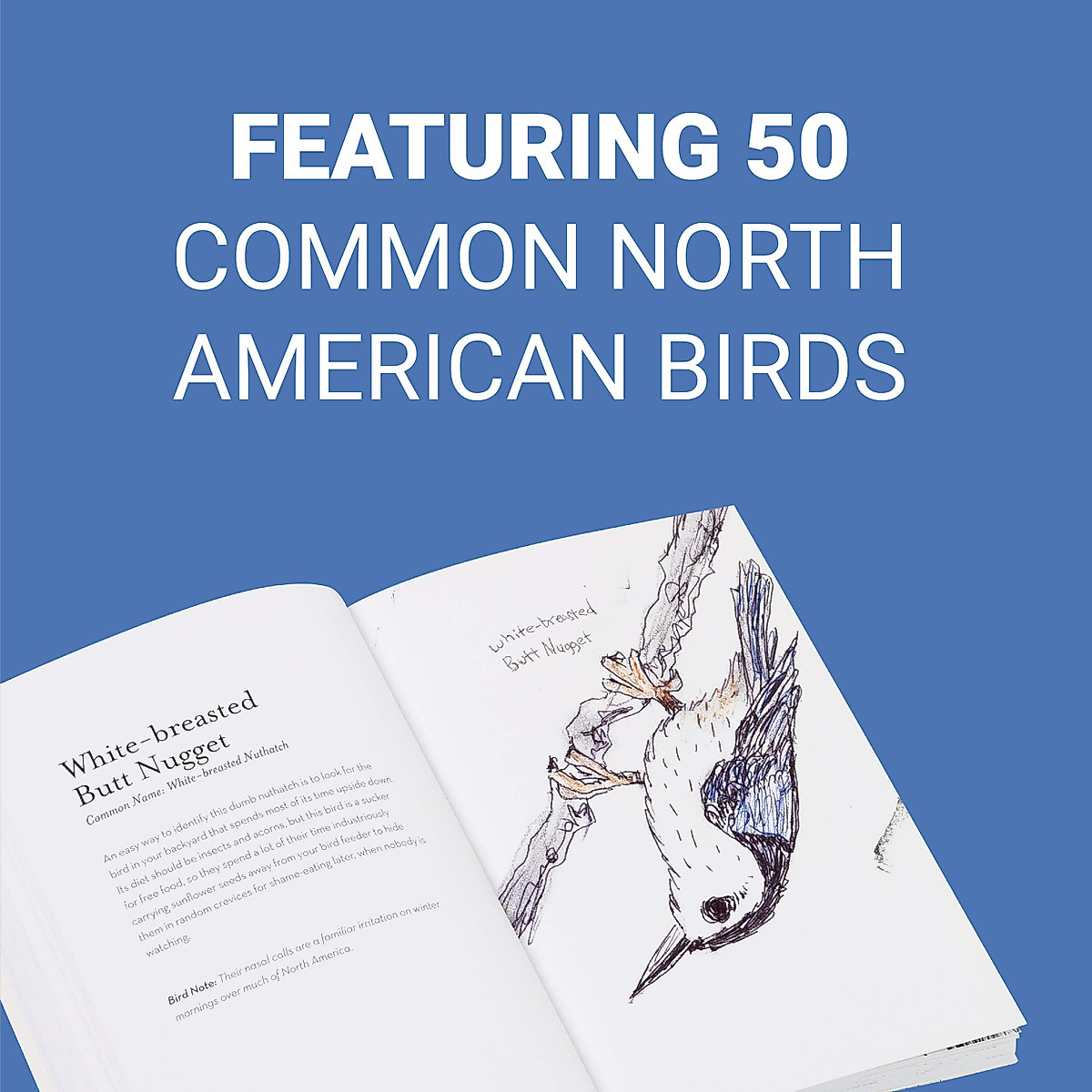 The Field Guide to Dumb Birds of North America (Bird Books, Books for Bird Lovers, Humor Books)