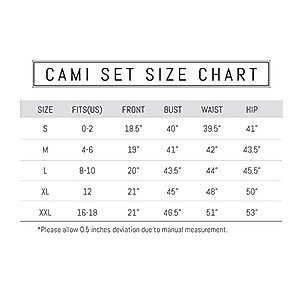 Belle's Design Women's Sexy Floral Satin Silk Cami Shorts set 2 Piece Pajama Bridal Lingerie Sleepwear (White, X-Large)