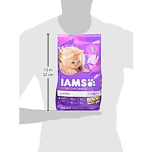 IAMS PROACTIVE HEALTH Kitten Dry Cat Food 3.5 Pounds (Pack of 2)