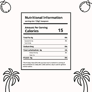 SVATV Palm Candy | Natural Sweetener Powder | Gluten Free - sweeteners | Refined Sugar Alternative | Substitute for Baking, | No Preservatives Added | No Artificial Flavors - 500g, 17.63oz