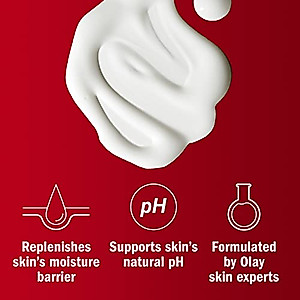 Olay Body Wash Women, Age Defying with Niacinamide 20 fl oz (Pack of 4)