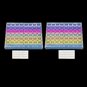 5D Diamond Painting Storage, Diamond Art Accessories Box, Jewelry Organizer Transparent Containers for Bead Crystal