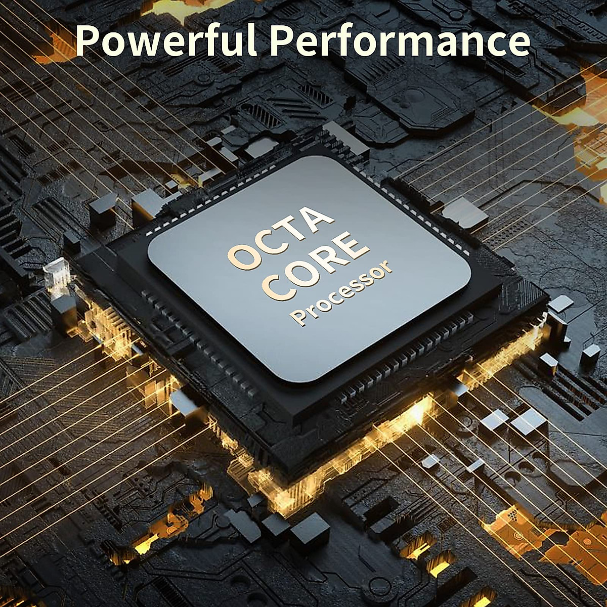 HHC Tablet 10 inch Android Tablets, 5G/2.4G WiFi Tablets with Touch Screen, Octa-Core Processor, 2GB+32GB Storage, HD IPS Display, 6000mAh Battery, Dual Cameras, GPS, Bluetooth 5.0 Black