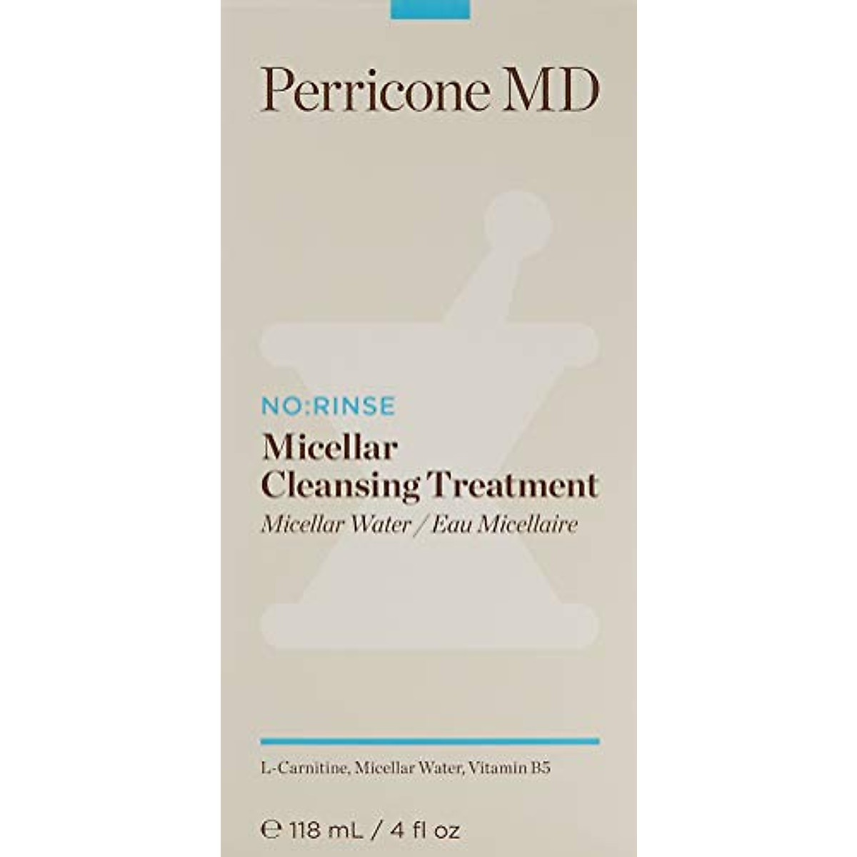 Perricone MD No:Rinse Micellar Cleansing Treatment, 3.99 Fl Oz (Pack of 1)
