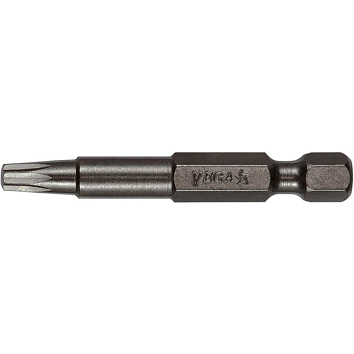 8 Point Star Bit. VEGA Double Square #2 Professional Grade 2 Square Drive Torx 2” Bit Set. 150DS02A-3 (Pack of 3)