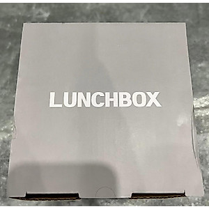 Lille Home Stackable Stainless Steel Thermal Compartment Lunch/Snack Box, 3-Tier Insulated Bento/Food Container with Upgraded Lunch Bag, Portable Cutlery Set and 3 Extra Silicone Seals, 43 OZ, Gray