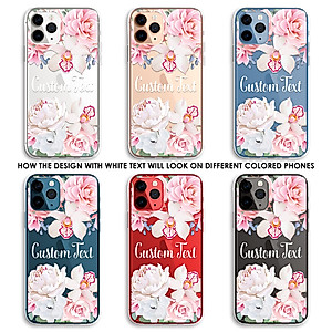 Case Charming Case for iPhone 15 Pro Max 14 13 12 mini 11 XS XR X 10S 10R 10 8 Plus 7 SE Personalized Custom Name Monogram