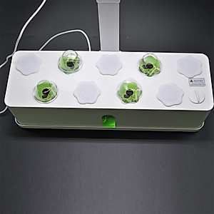 Plant Spacer Cover Compatible with Aerogarden Spacer Lid Cap for Indoor Hydroponic System Platform Spacers Kit (White 10 Pack)