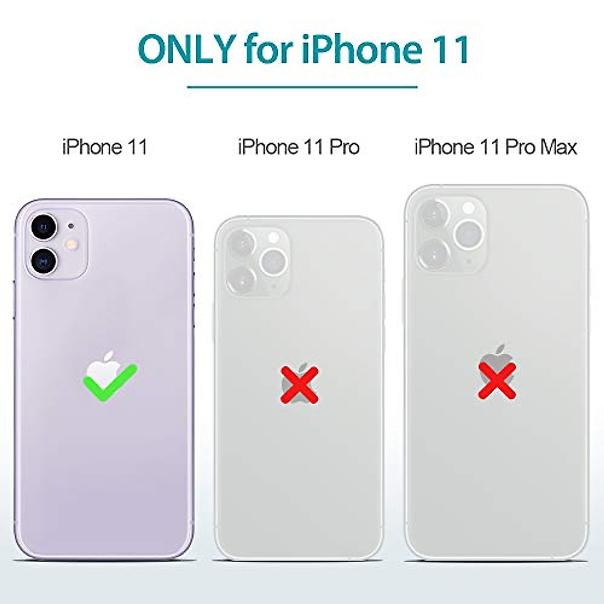 ESR Metal Kickstand Designed for iPhone 11 Case, [Vertical and Horizontal Stand] [Reinforced Drop Protection] Flexible TPU Soft Back for iPhone 11 (2019 Release), Clear