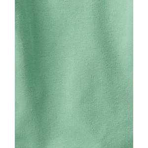 little planet by carter's unisex-baby 6-pack Organic Cotton Short-sleeve Rib Bodysuits, Blue Multi, 3 Months