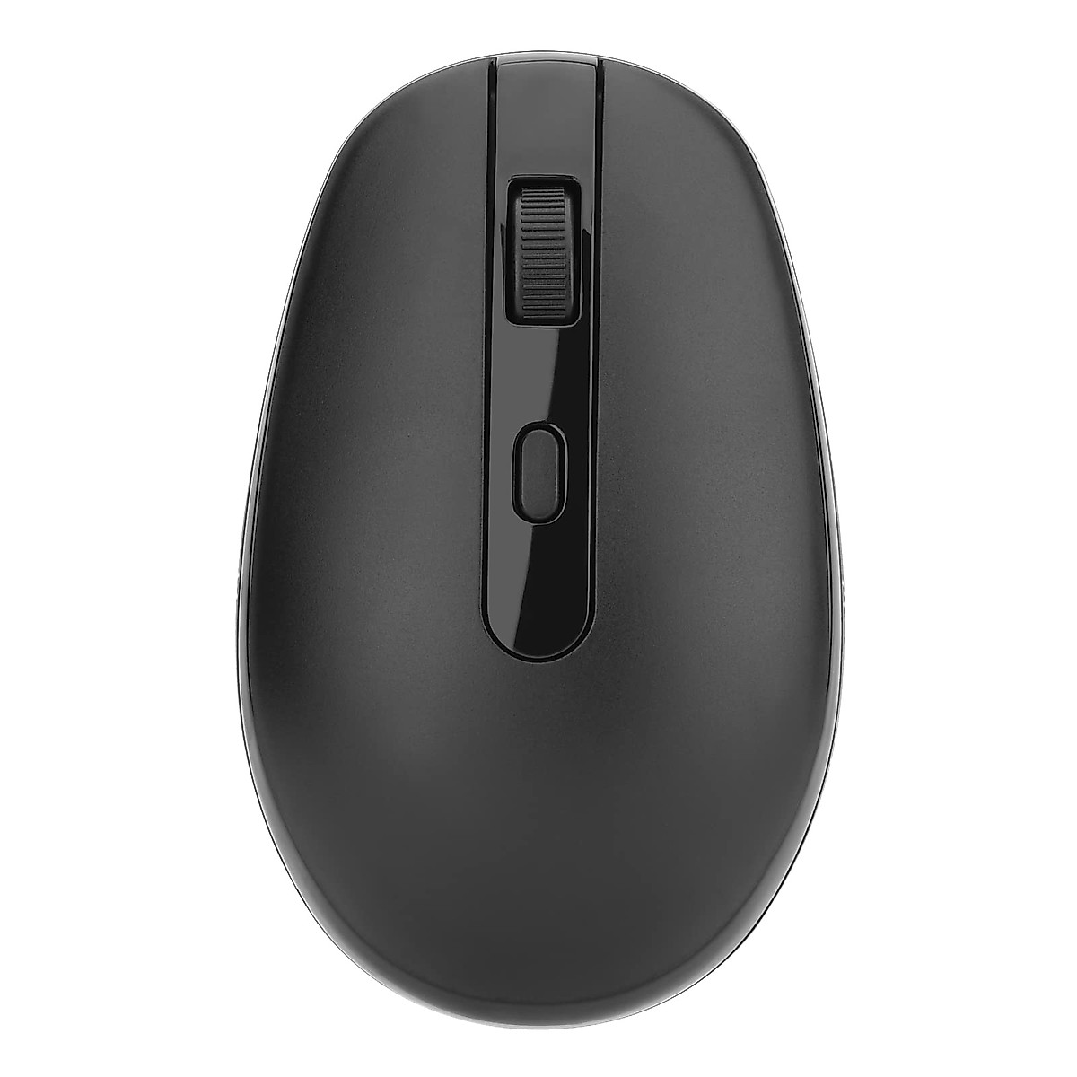Rii Wireless Mouse RM700 2.4G Silent Mouse with USB Receiver for Laptop,PC,Mac,Chromebook,Windows (Black)