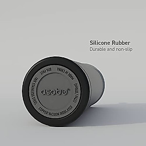 asobu Ocean Stainless Steel Tumbler with Flexible Straw Lid | Insulated Water Bottle for Ice Coffee, Cold Brew | Flip Open Lid for Hot Tea and Coffee | Reusable Travel Cup 27 Ounce (Blue)