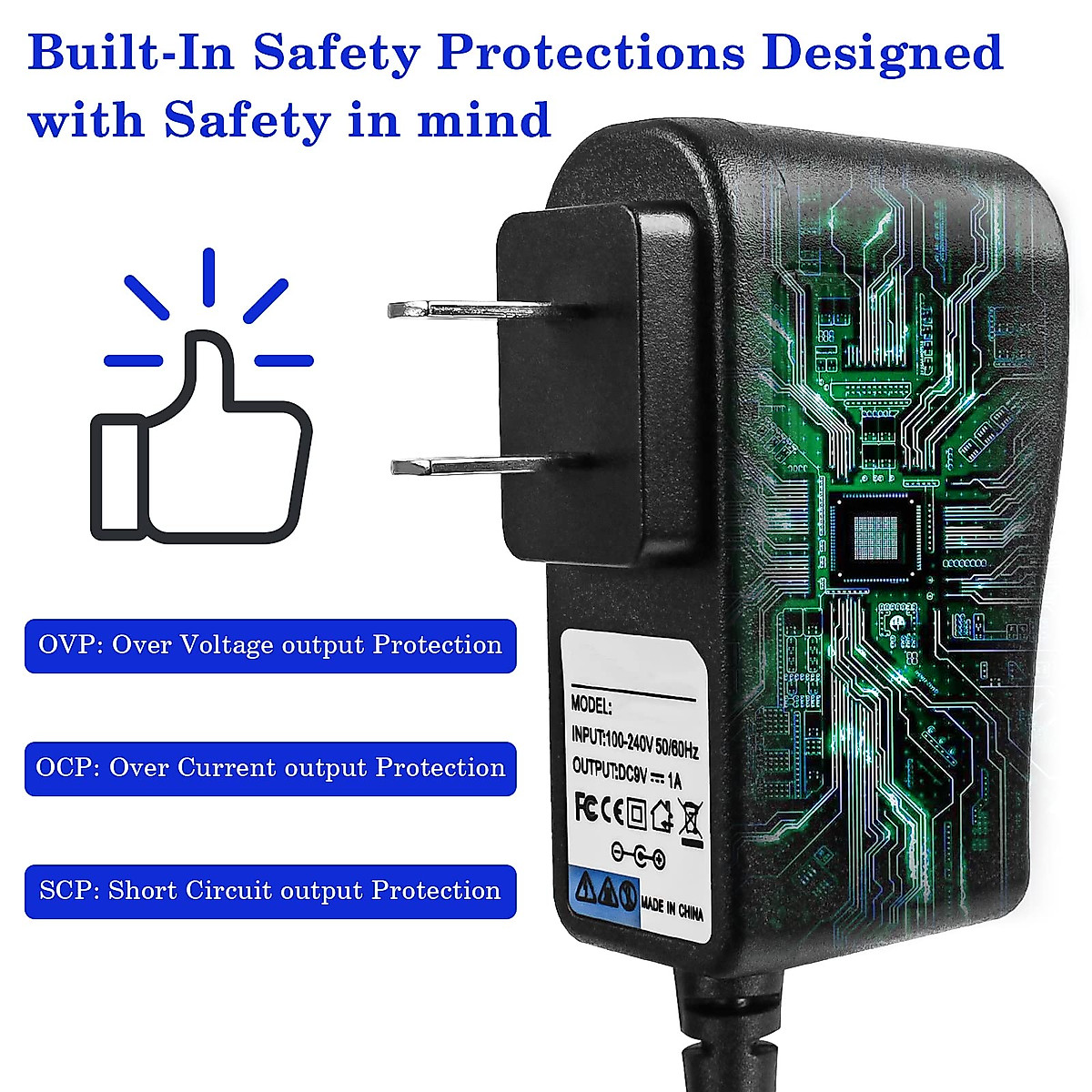 9V AC/DC Adapter Compatible with Kohler Malleco Touchless Faucet K-R31498-NA K-R31498 R77748 K-R77748-SD K-R77748 Power Supply Battery Charger