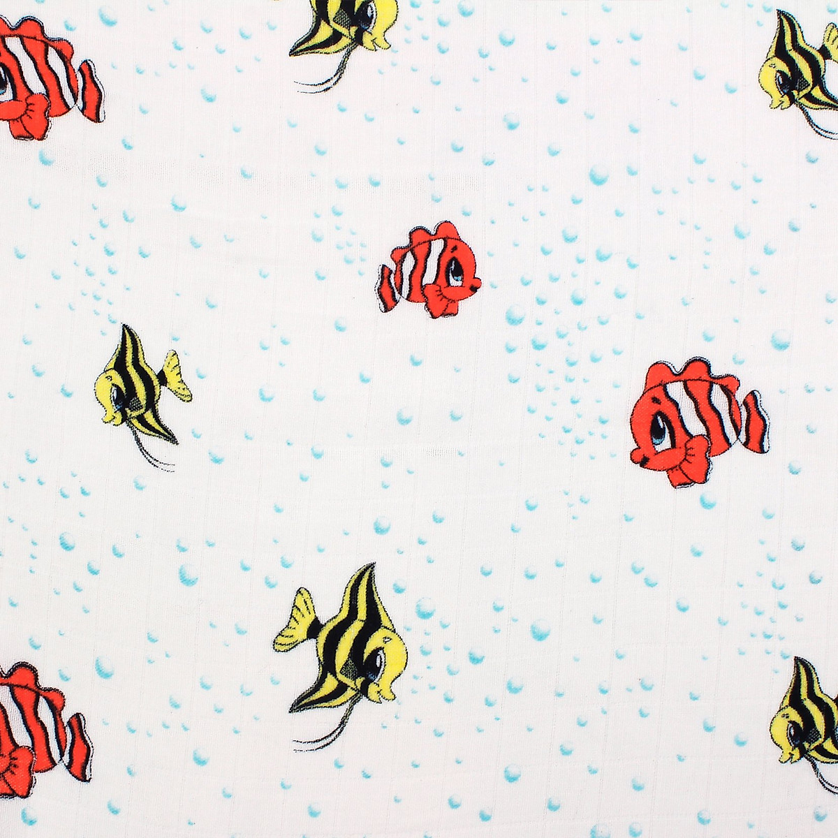 j & alex's Hand Dyed 100% Cotton Muslin Swaddle Blankets - White, Set of 4, Baby Receiving Blankets for Boys & Girls, Large 47 x 47 inches