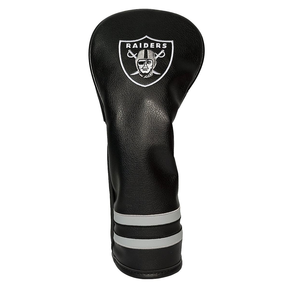 Team Golf NFL Las Vegas Raiders Vintage Fairway Head Cover Vintage Fairway Golf Club Headcover, Form Fitting Design, Retro Design & Superb Embroidery