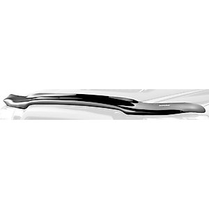 WeatherTech Custom Fit Stone & Bug Deflector for Honda Pilot, Dark Smoke