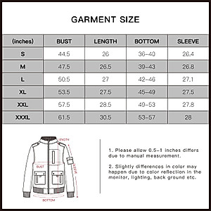 whattry Mens Casual Washed Cotton Military Jacket Warm Canvas Windbreaker