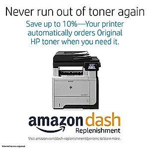 HP Laserjet Pro M521dn All-in-One Monochrome Laser Duplex Printer, Amazon Dash Replenishment Ready (A8P79A)