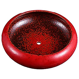 Funny Flower Pots Succulent Planters 1PC Retro Large Round Succulent Planter Pots Hydroponic Ceramic Vessel with Hole Bonsai Planter Bowl Plant Container Succulent Planter Bonsai Planter