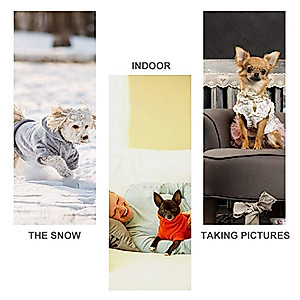 Dog Costume Pet Puppy Nursing Clothes Coat Injury Protection Dress Size S (Pink) for Your Cute