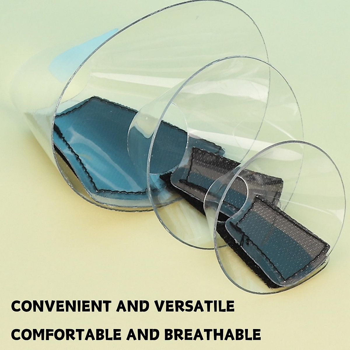 Sugar Glider Recovery Cone - Adjustable Protection Collar Soft Recovery Collar for Rat Bird Hamster Rabbit Guinea Pig After Surgery Wound Healing Elizabeth Neck E Collar for Small Animal (M (6-12cm))