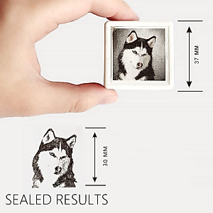 Custom Made Pet Portrait Stamp，Custom Pet Stamp Self Inking，pet Stamp，Custom Stamps，Custom Ink Stamp， Personalized Pet Stamp Personalized Pet Stamp,pet Face Stamps