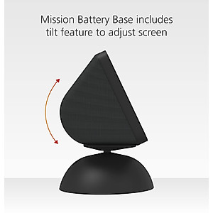 Made for Amazon Battery Base in White, for Echo Show 8 (1st and 2nd Generations)