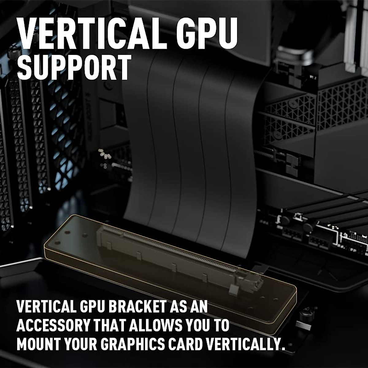 MSI MEG Prospect 700R – 4.3" Touch Panel Display - Tempered Glass Side Panel - Vertical GPU Mount – 4X ARGB 120mm Fan – Liquid Cooling Support up to 360mm Radiator x 1 – Cable Management System