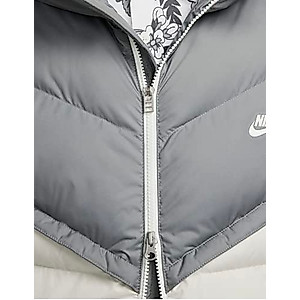 Nike Sportswear Storm-FIT Windrunner Men's PRIMALOFT Puffer Jacket,Smoke Grey/Light Bone/Sail (Medium, Smoke Grey/Light Bone/Sail)