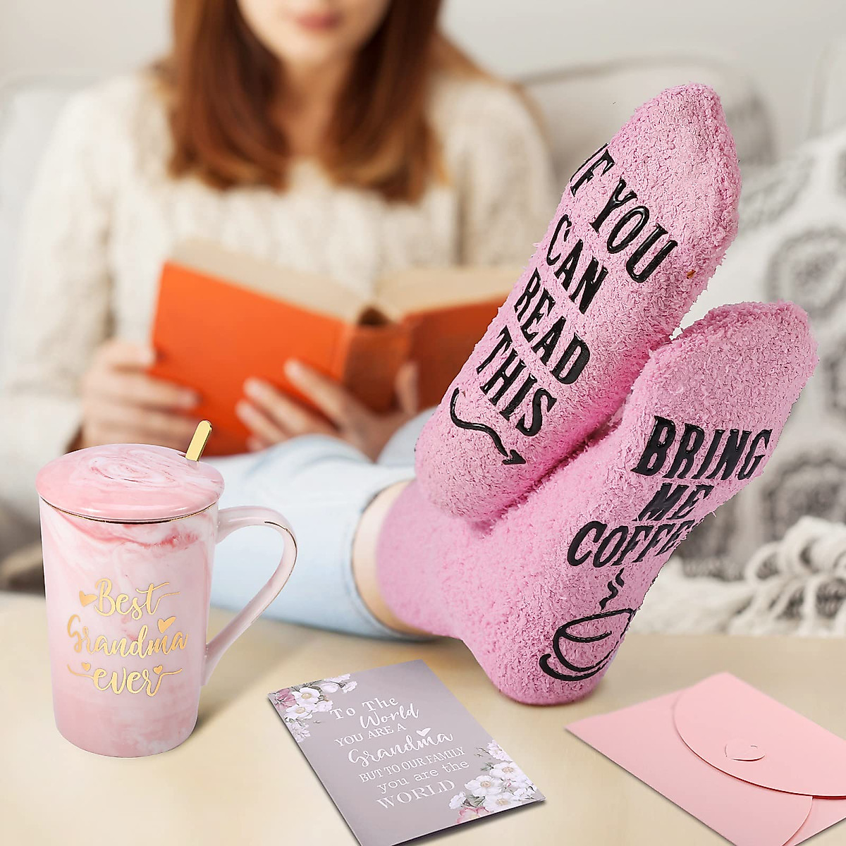 Gifts for Grandma, Grandma Birthday Gifts, Grandma Mothers Day Gift, Christmas Gifts for Grandma, Thoughtful Gifts for Grandma Grandmother, Best Grandma Gifts from Granddaughter/Grandchildren/Grandson