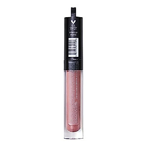 e.l.f. Lip Plumping Gloss, High-Shine Liquid Lip Color, Creates Fuller Lips & Plumper Pout, Moisturizing Formula, Mauve Lady, 0.09 Fl Oz
