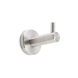 Richelieu Hardware - NB1090570 - Contemporary - Bathroom Hook - Bridgeport Collection - Brushed Stainless Steel Finish