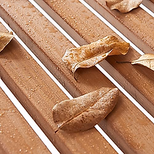 Psilvam Porch Swing, 2-Person Poly Lumber Outdoor Swing, All-Weather Farmhouse Patio Swing That Never Rot and Fade, Suit for Garden, Porch and Park (51" D x 27" W x 23" H)