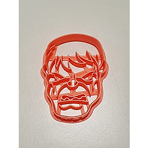 T3D Cookie Cutters Hulk Cookie Cutter, Suitable for Cakes Biscuit and Fondant Cookie Mold for Homemade Treats, 2.73 inches x 3.54 inches x 0.55 inches