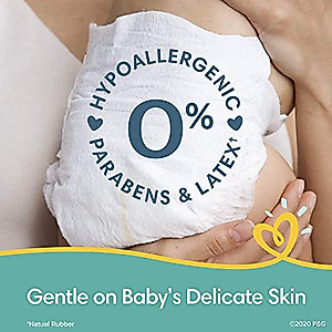 Diapers Newborn/Size 1 (8-14 lb), 198 Count and Baby Wipes - Pampers Swaddlers Disposable Baby Diapers, ONE Month Supply with Pampers Sensitive Water Baby Wipes, 12X Pop-Top Packs, 864 Count