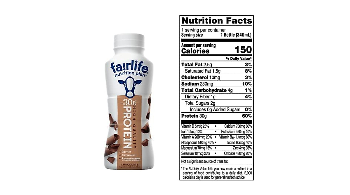 Fairlife Nutrition Plan 30g Protein Shakes - Variety 6 Pack
