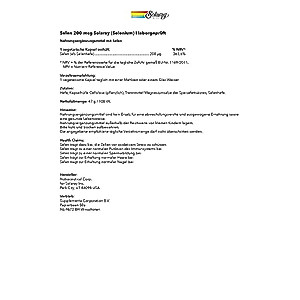 SOLARAY Selenium 200 MCG High Potency, 100 CT