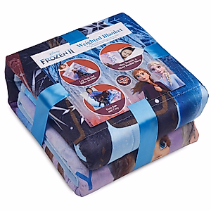 Franco Kids Bedding Super Soft Plush Weighted Blanket, 36 in x 48 in 4.5 lb, Disney Frozen 2
