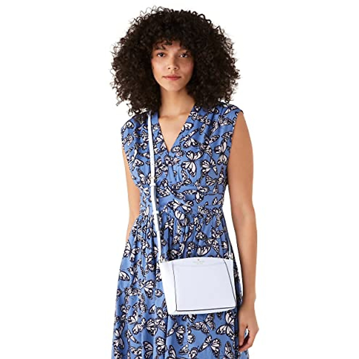 Kate Spade New York Wkr00258 Monica Crossbody, Taro Milk