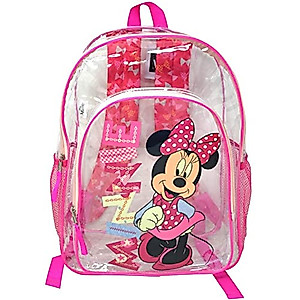 Disney Minnie Mouse Transparent 16" Backpack
