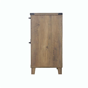 Saint Birch Oxford 2-Drawer Engineered Wood Lateral Filing Cabinet in Rustic Oak