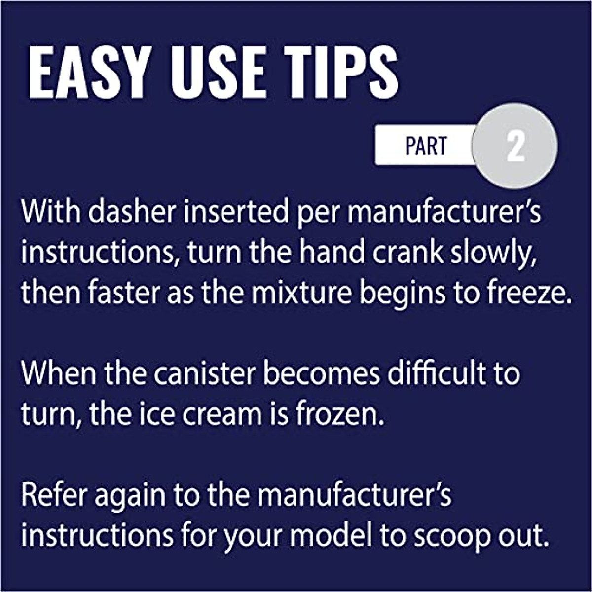 Ice Cream Salt - All-Natural Rock Salt for Ice Cream Maker, Universally Compatible with All Ice Cream Makers that Use Rock Salt - Exceptionally High Food-Grade Quality - 5 Lb. Bag