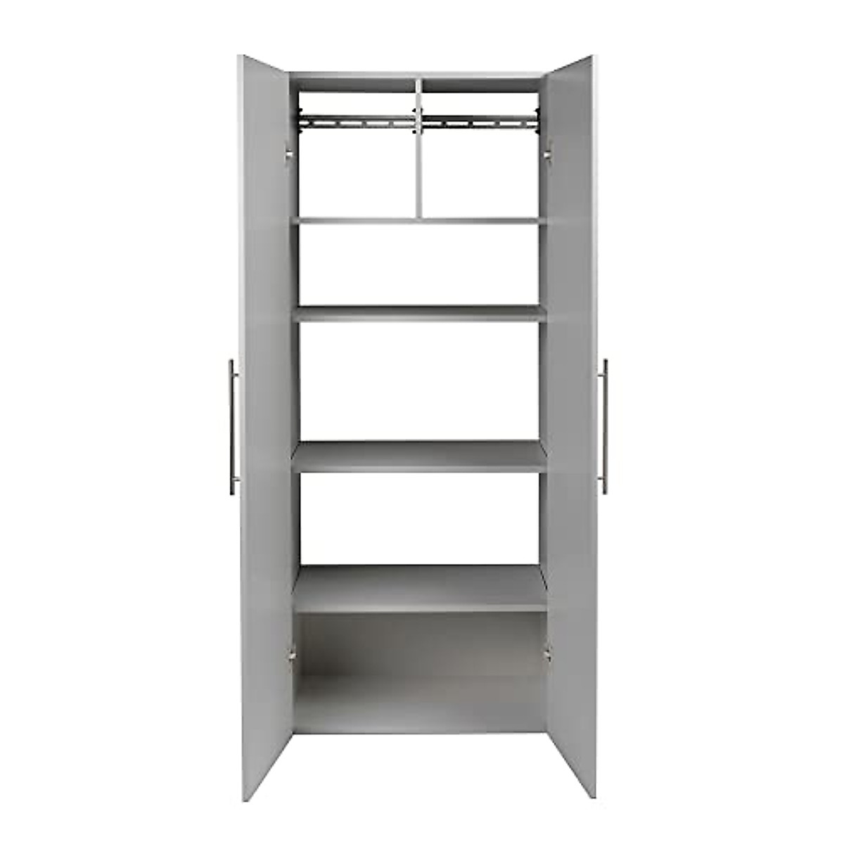 HangUps Large Storage Cabinet, 30", Light Gray