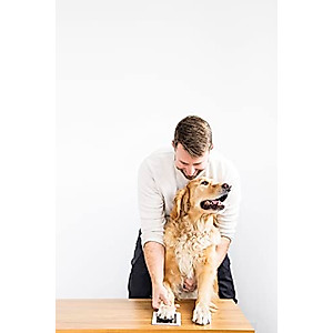 Pearhead Pet Clean-Touch Ink Pad, Medium/Large, Black Ink Pad for Cats or Dogs, Pet Owner, Pet Owner Must Have Item, Pet Memory Keepsake, for Medium to Large Pets