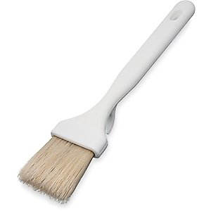 SPARTA 4037800 Meteor Boarhair Pastry Brush, Basting Brush With Built-In Projecting Hook, 2 Inches, Brown