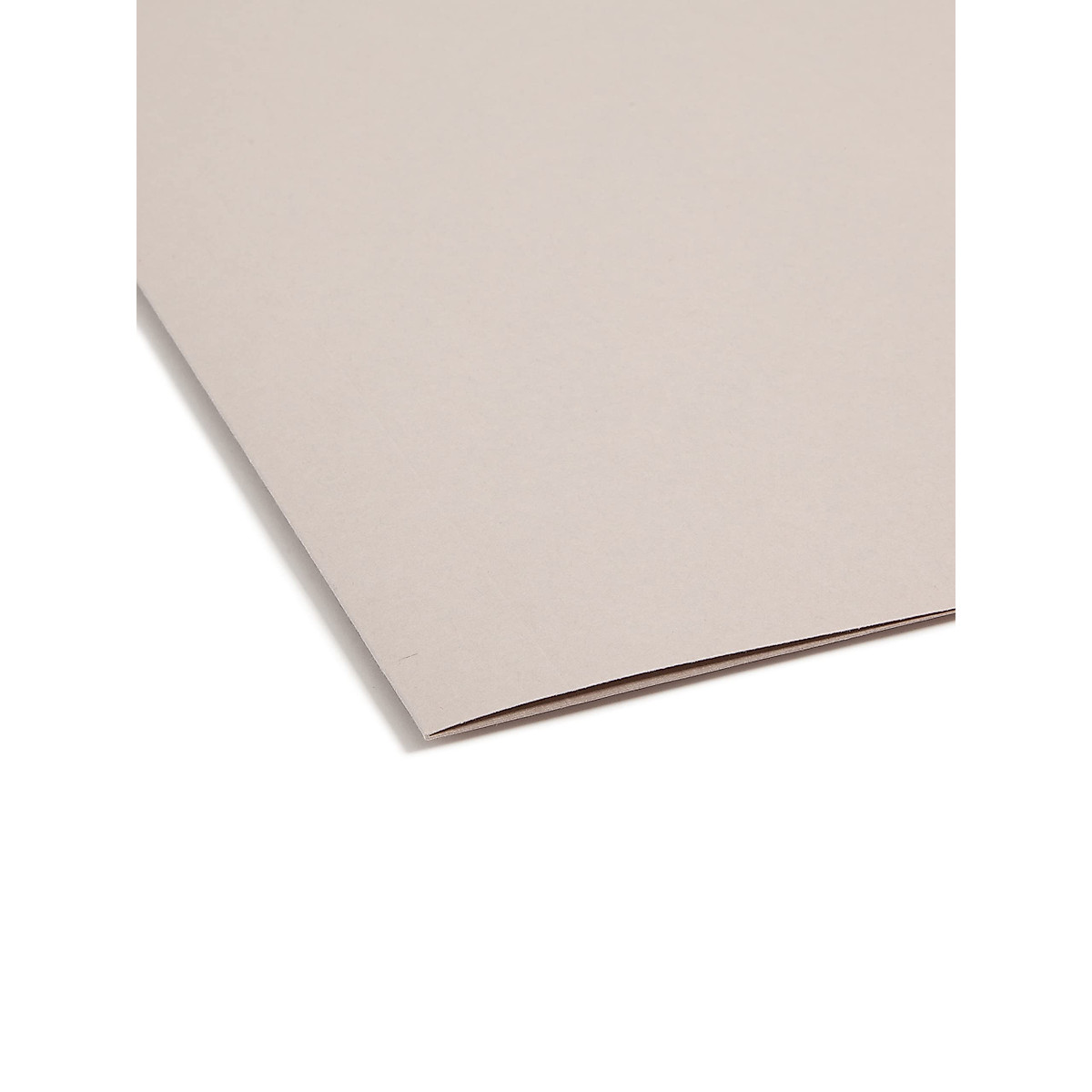 Smead TUFF Extra Capacity Box Bottom Hanging Folder, 2" Expansion, 1/3-Cut Easy Slide Tab, Letter Size, Steel Gray, 18 Per Box (64240)