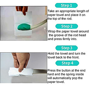 HENGXIA Wipe Assist, 15" Long Reach Comfort Wipe Holder, Ideal Self Wipe Assist Bottom Wiping Aid for Limited Mobilities, Extend Your Reach, Grips Toilet Paper or Pre-Moistened Wipes