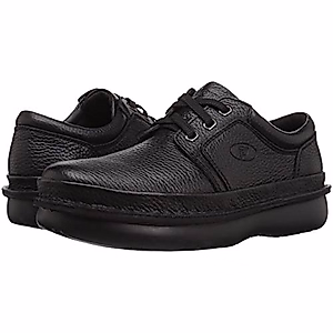 Propét Men's Villager Walker Oxford, Black Grain, 12 XX-Wide