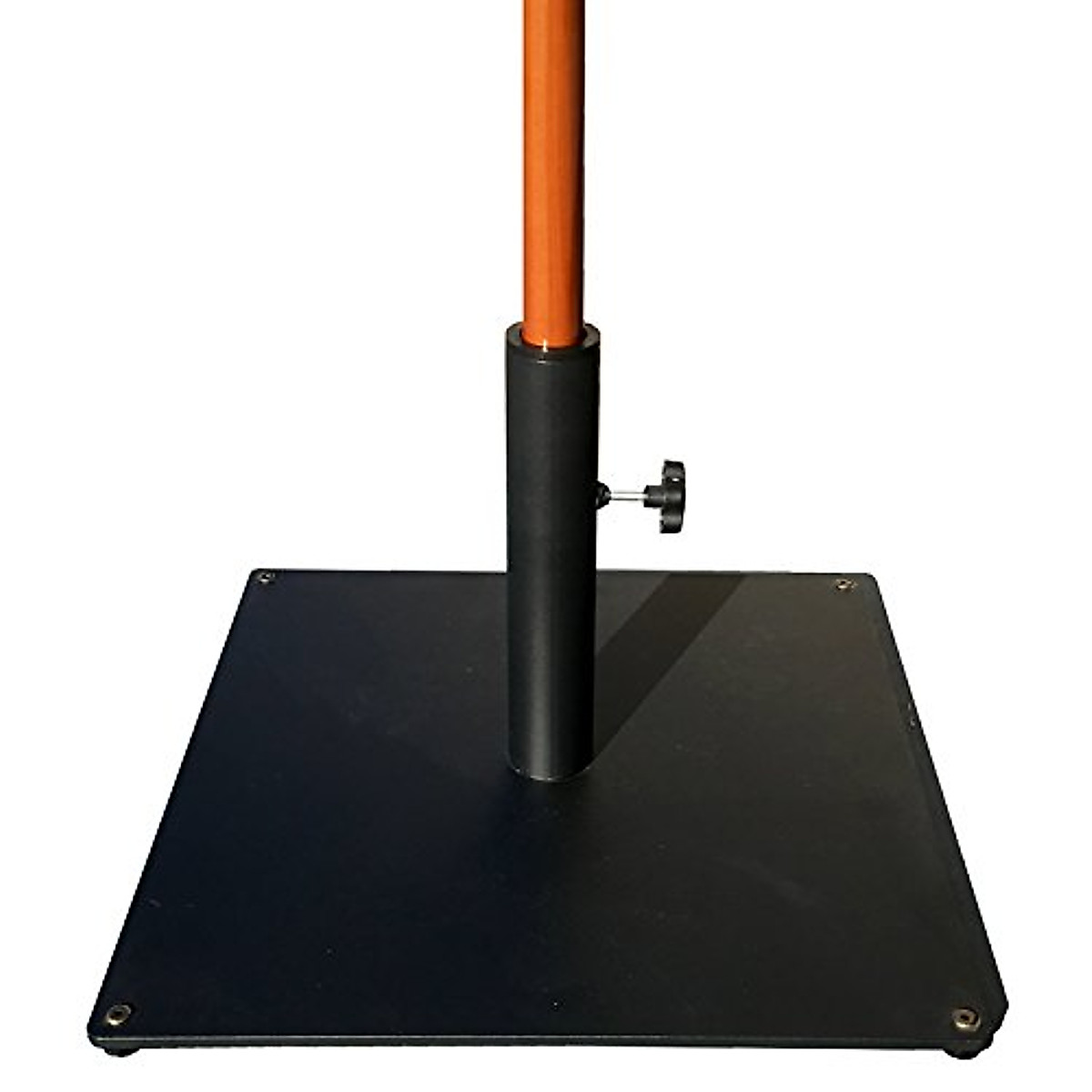 Tropishade Steel Plate Umbrella Base, 36 lbs, Black